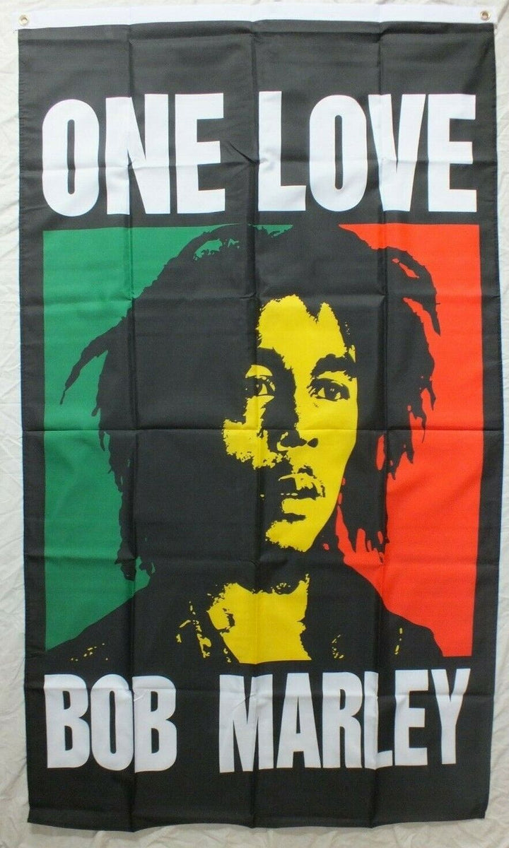 Bob Marley - One Love (Banner) – The Flag Shop Ltd
