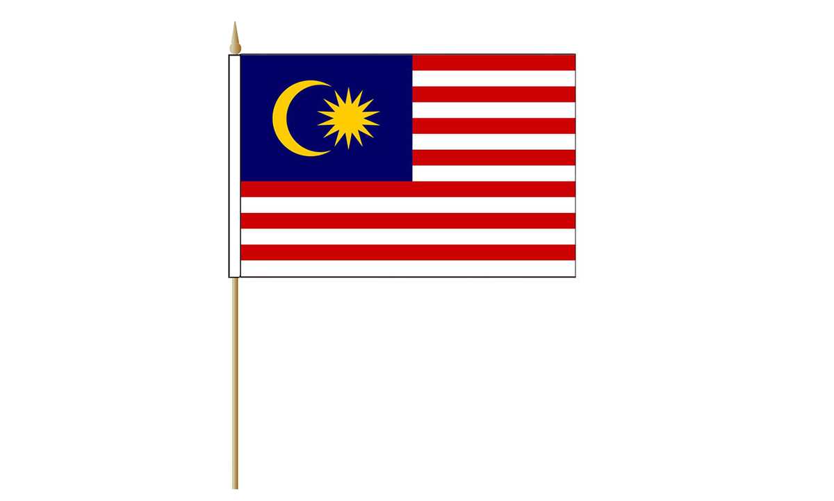 Malaysia - Hand Waver – The Flag Shop Ltd