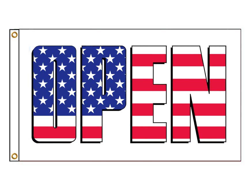 Open - USA – The Flag Shop Ltd