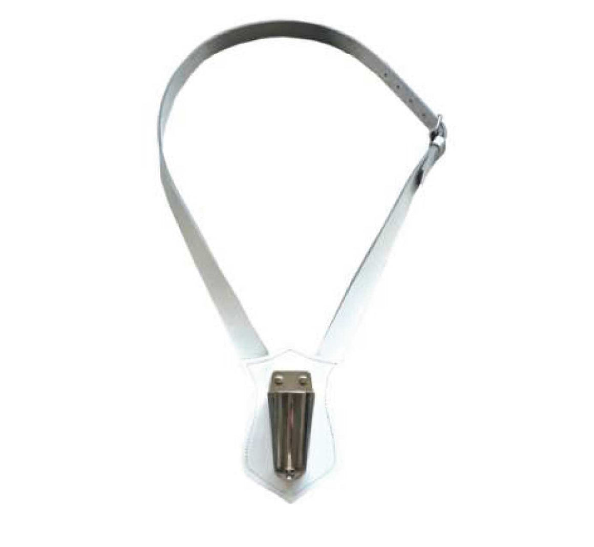 Parade Pole Leather Carry Belt (White) – The Flag Shop Ltd