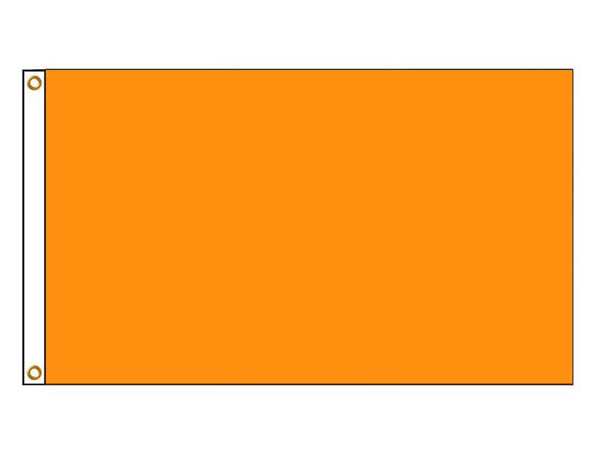 Plain Orange Flag – The Flag Shop Ltd