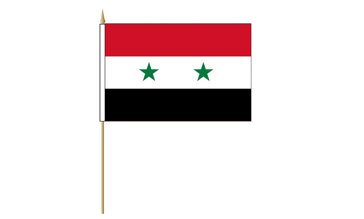 Syria - Old - Hand Waver – The Flag Shop Ltd