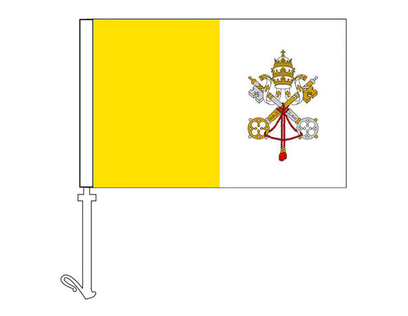 Vatican City - Car Flag – The Flag Shop Ltd