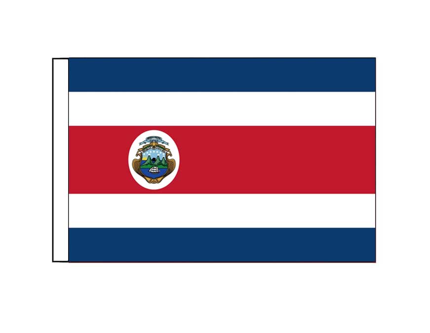 Costa Rica (Small) – The Flag Shop Ltd