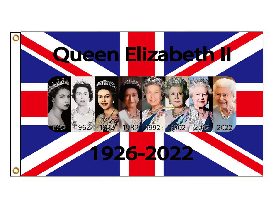 Remembering Queen Elizabeth II - 1952-2022 – The Flag Shop Ltd