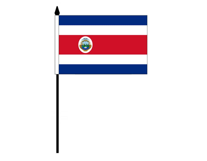 Costa Rica (Desk Flag) – The Flag Shop Ltd