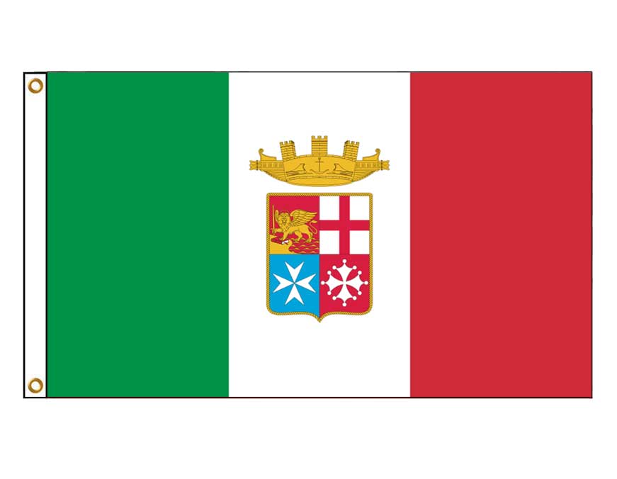 Italian Naval Ensign - Italy – The Flag Shop Ltd