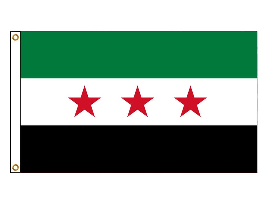 Syria (New - 3 stars) – The Flag Shop Ltd